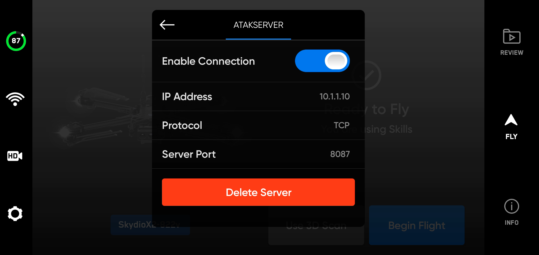How to use ATAK RTSP offline with Skydio X2D – Skydio