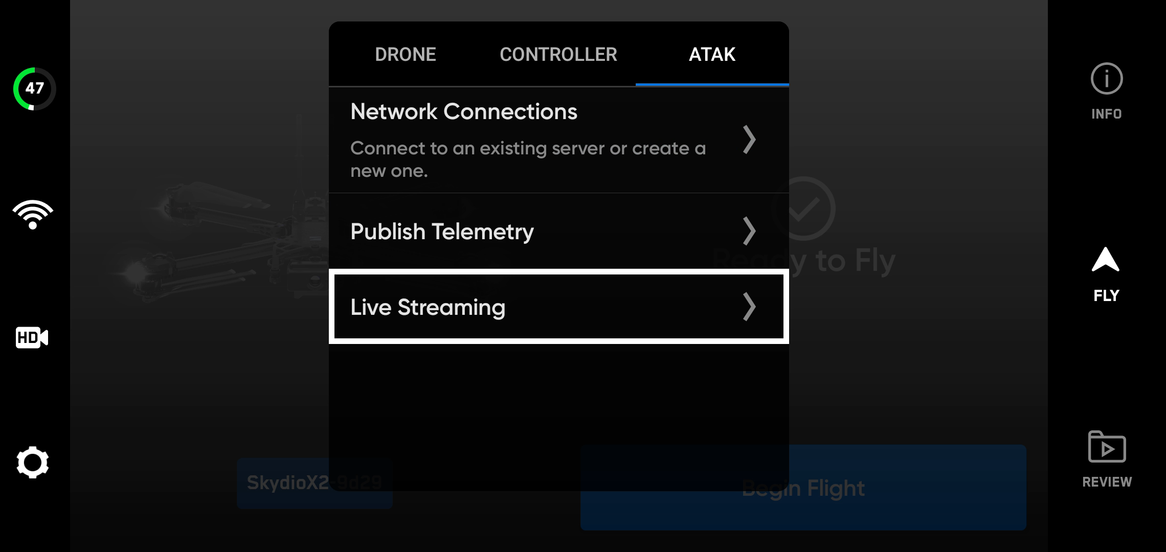 How to use ATAK RTSP offline with Skydio X2D – Skydio