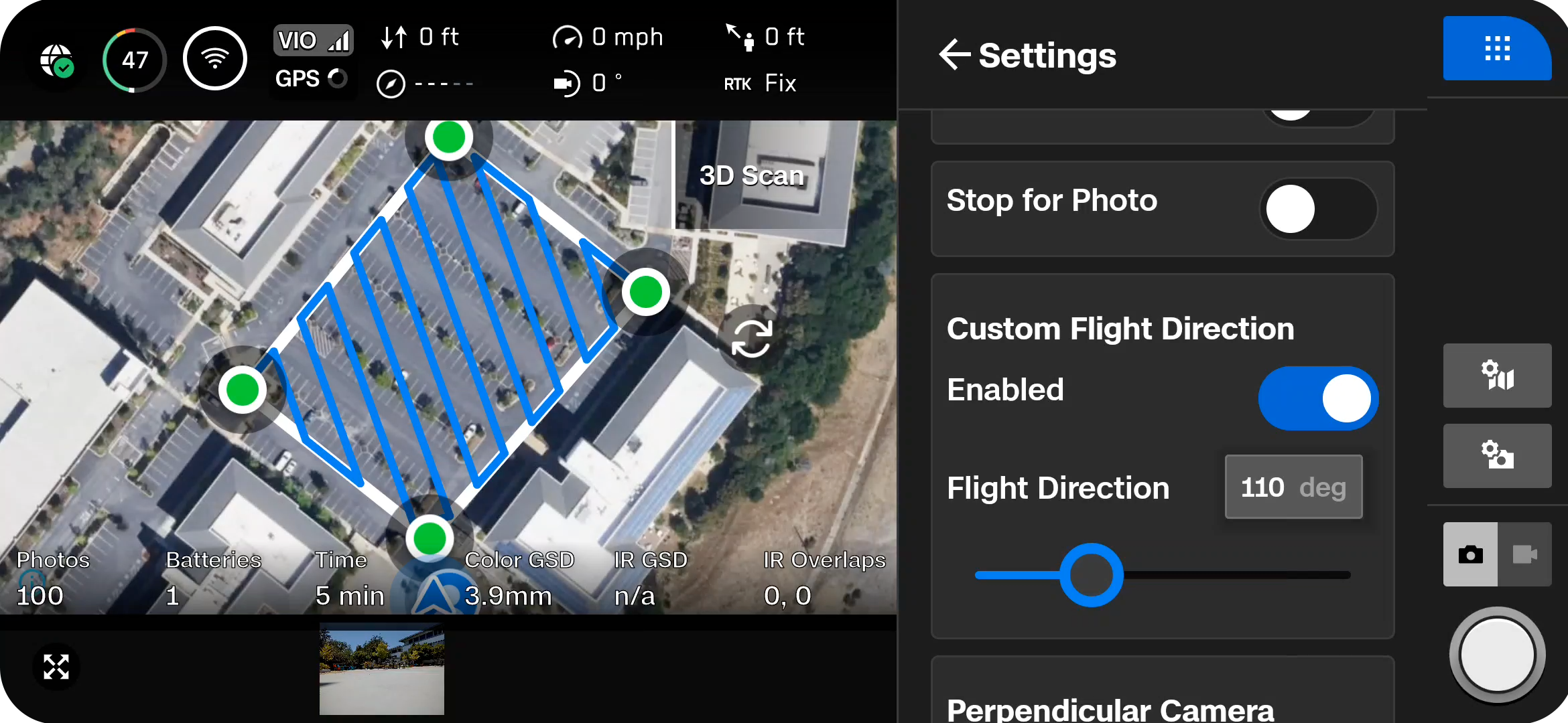 Understanding Map Capture settings with Skydio X10 – Skydio