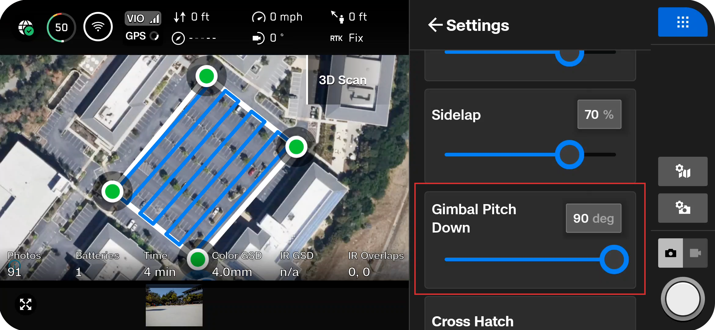 Understanding Map Capture settings with Skydio X10 – Skydio