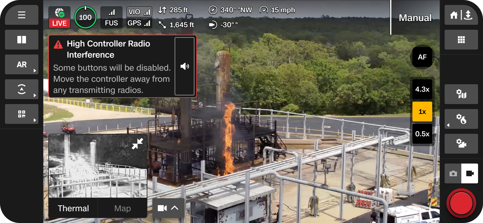 NTO: Third-party radio interference with Skydio X10 Controller ...