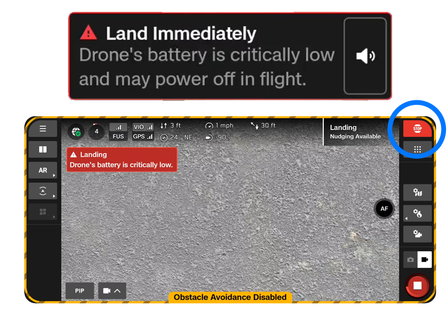 NTO: Skydio X10/D Battery Level Estimation Error - Updated 12 November ...